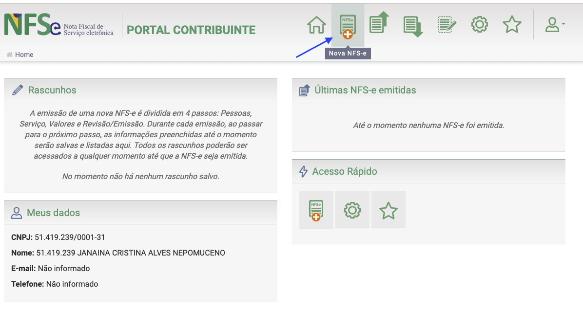 Como emitir nota fiscal para MEI no NFSe Nacional - Neohube